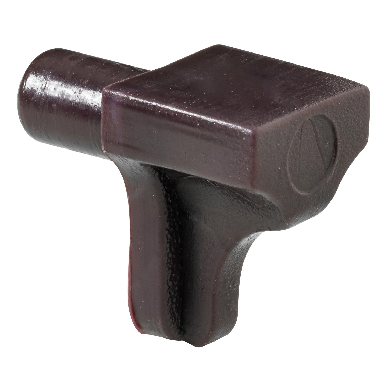 Hettich Podpera police 5 mm plast hnedá