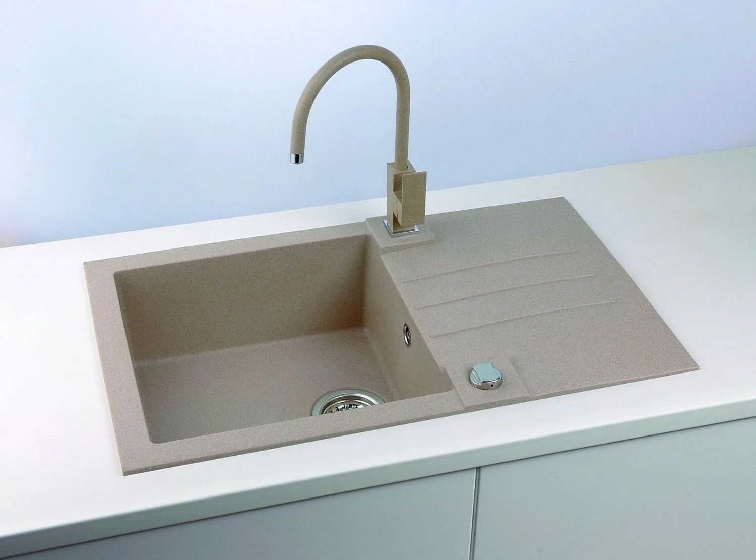 Alveus Granitový drez Rock 130, betón, 78 x 48 cm nakúpiť v OBI