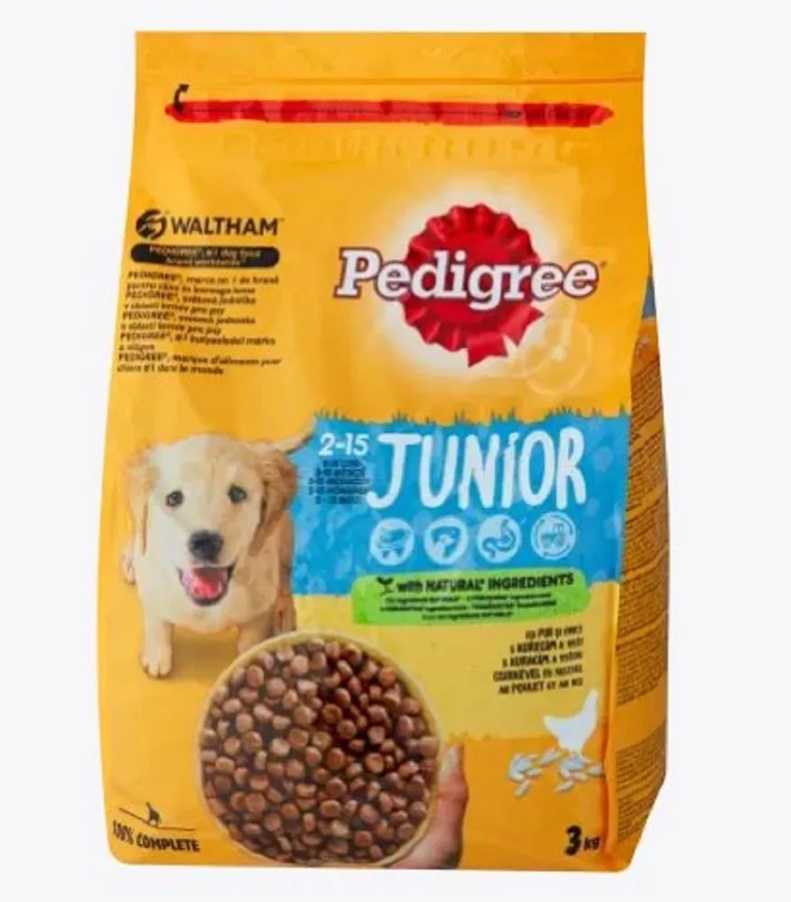 Pedigree Granule pre psov Junior kura a ryža, 3 kg nakúpiť v OBI