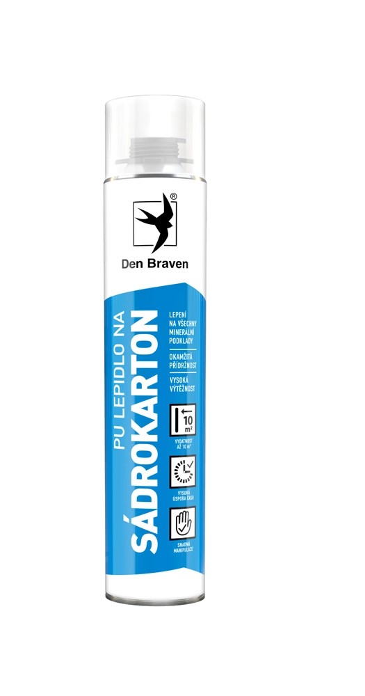Den Braven PU pena lepidlo na sadrokartón 750 ml pištoľová nakúpiť v OBI