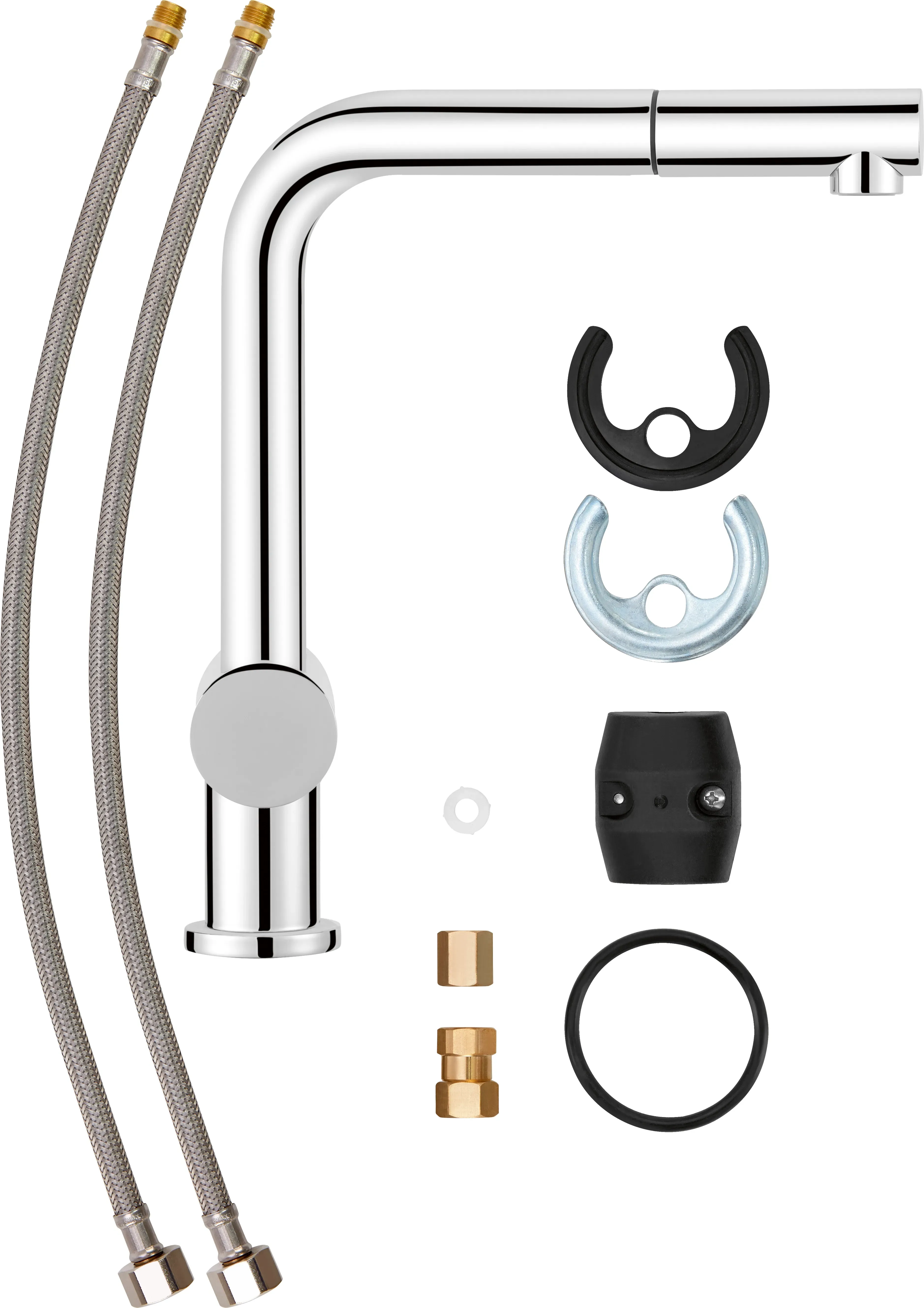 baliv Stojanková páková drezová batéria chrómovaná so spŕškou KI-1050 ...