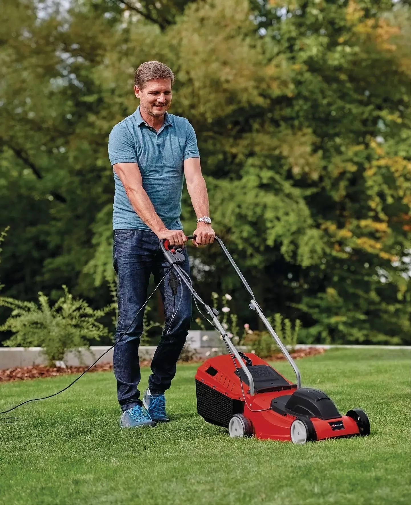 Einhell Elektrická kosačka na trávu GC-EM 1232