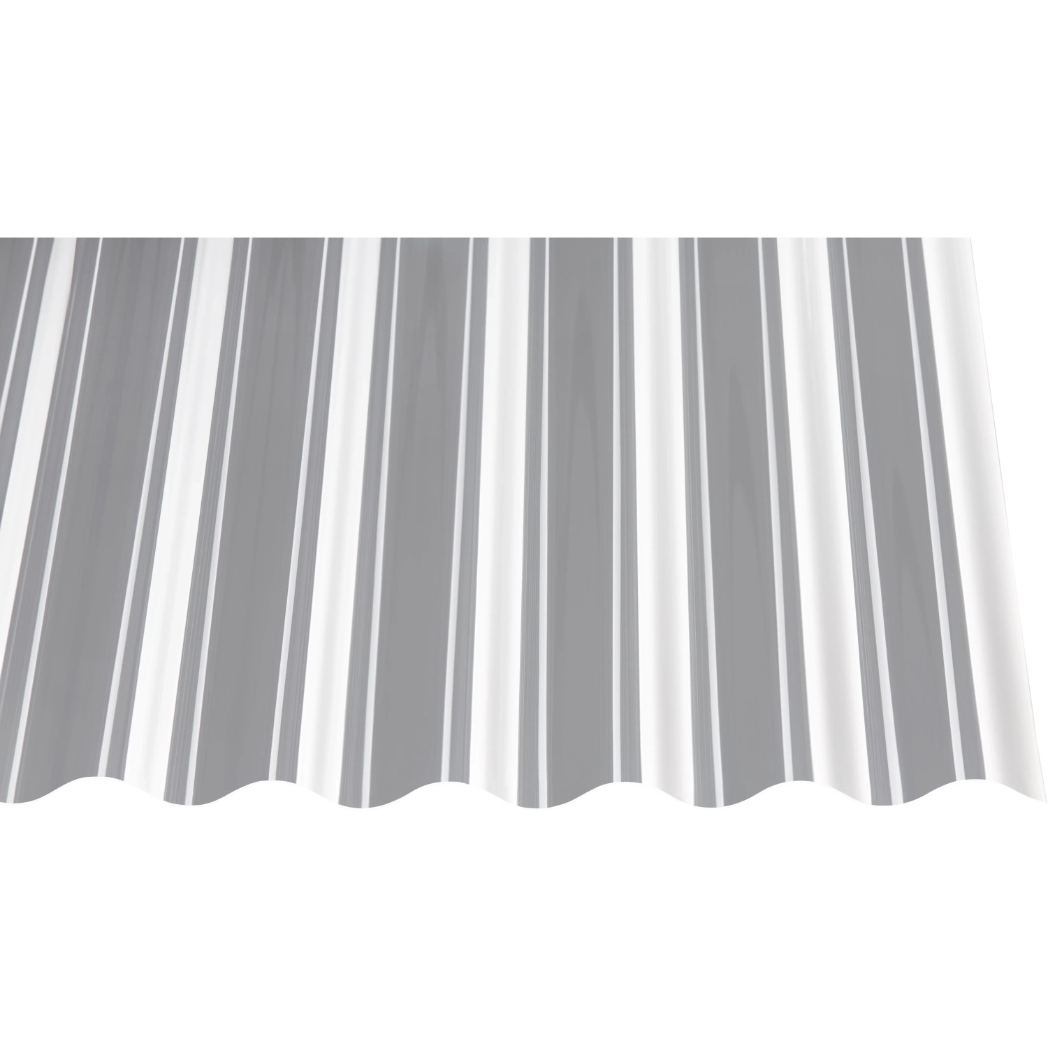 Gutta Vlnitá doska Guttagliss PVC vlna, 0,8 mm, 76/18, číra, 200 x 90 cm