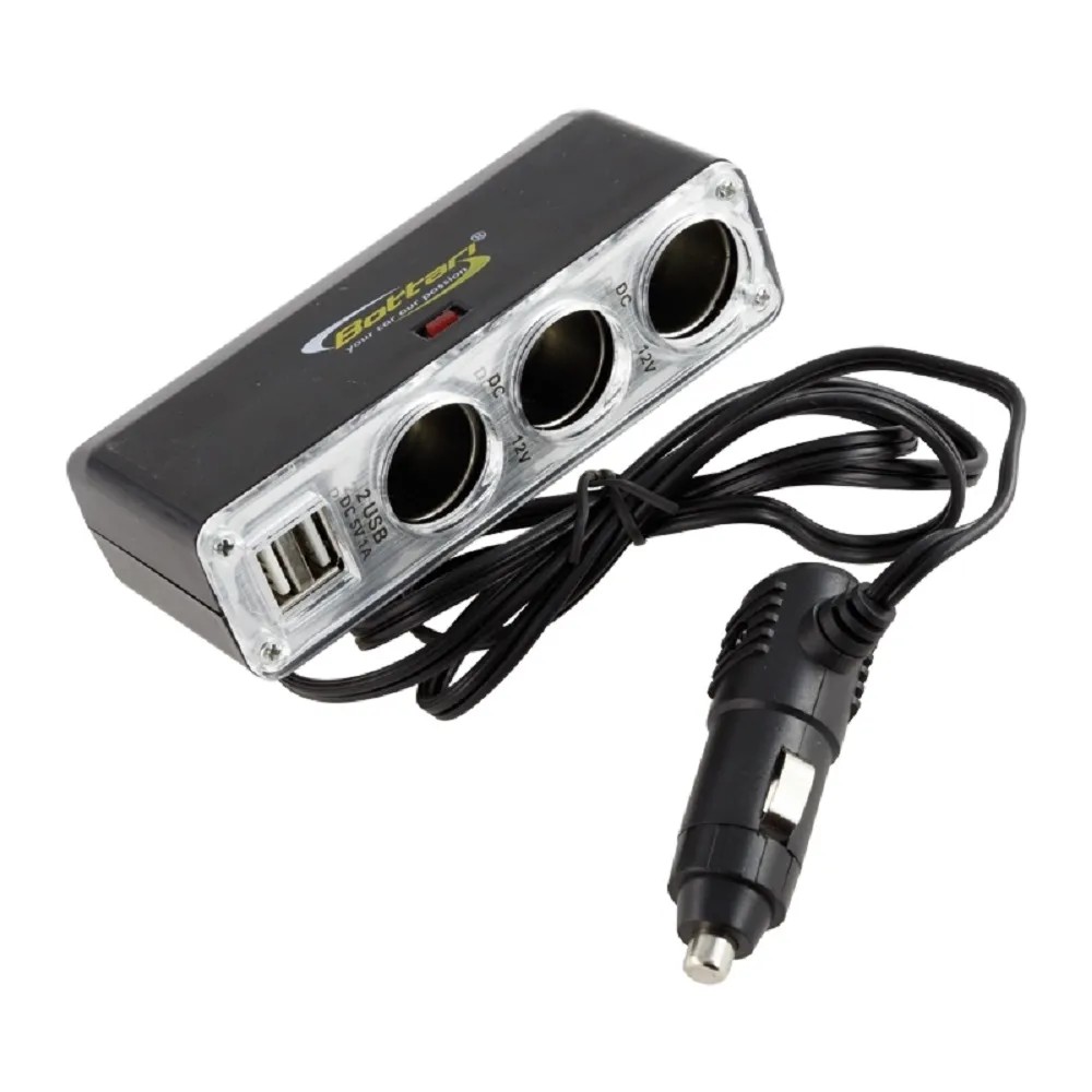 Bottari Roztrojka autozapaľovača Multisocket 12V/24V + 2xUSB nakúpiť v OBI