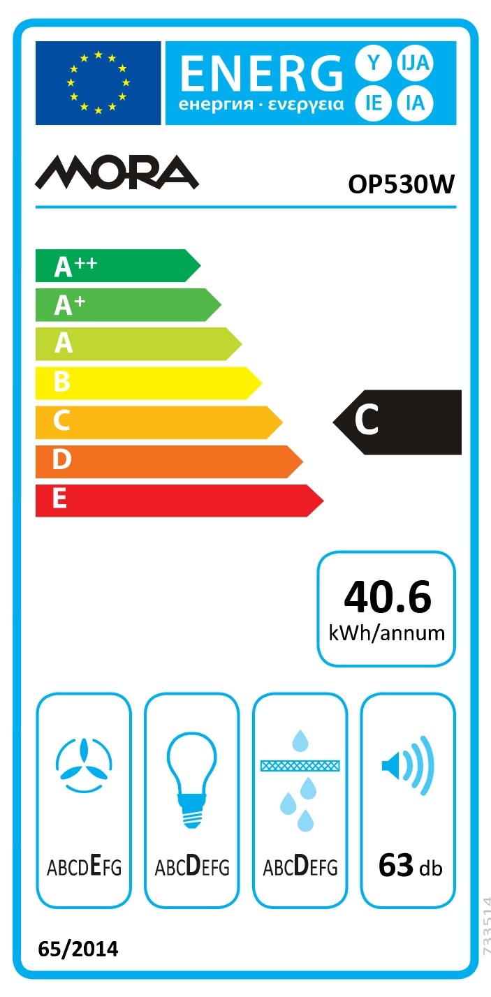 Mora Podvesný digestor OP 530 W, biely, 13 x 50 x 50,5 cm nakúpiť v OBI