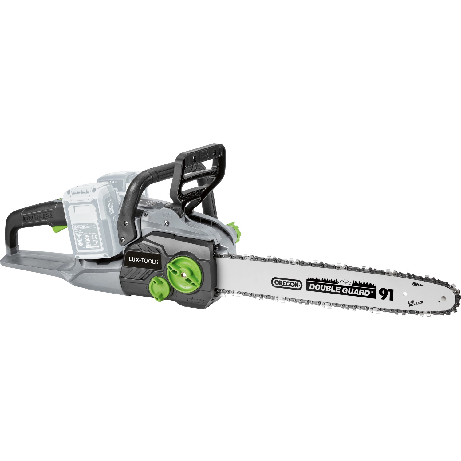 LUX-TOOLS 1 PowerSystem Aku reťazová píla A-KS-2x20/405 Solo nakúpiť v OBI