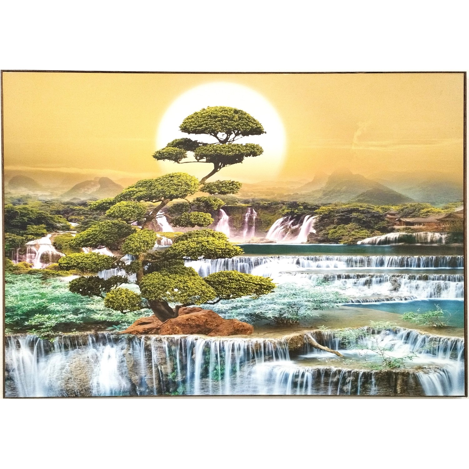 Bondecor Obraz, MDF rám, Put Frame Vodopád 70 x 100 cm nakúpiť v OBI