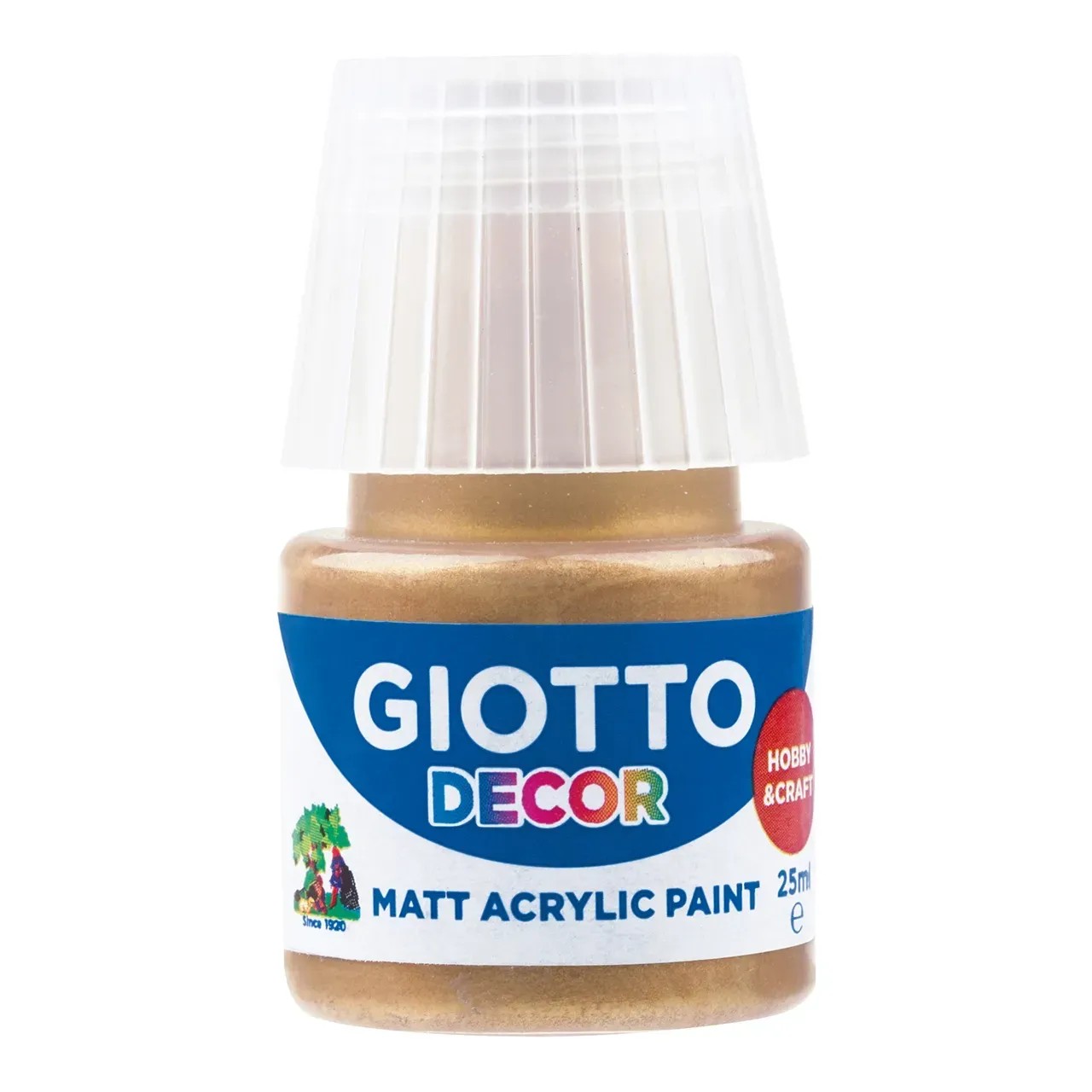 GIOTTO Akrylová farba Decor Acrylic MATT zlatá, 25 ml