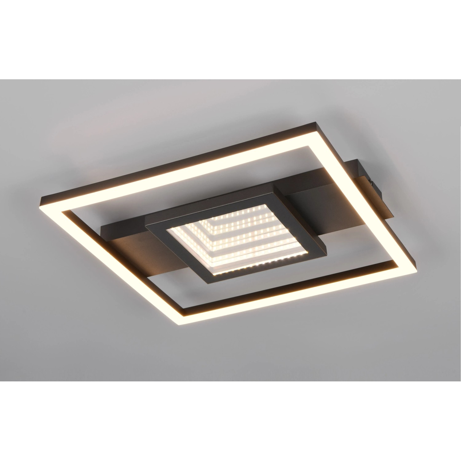 Reality Stropné LED svietidlo Wheeler 16W 2000lm 3000K matná čierna 35 ...