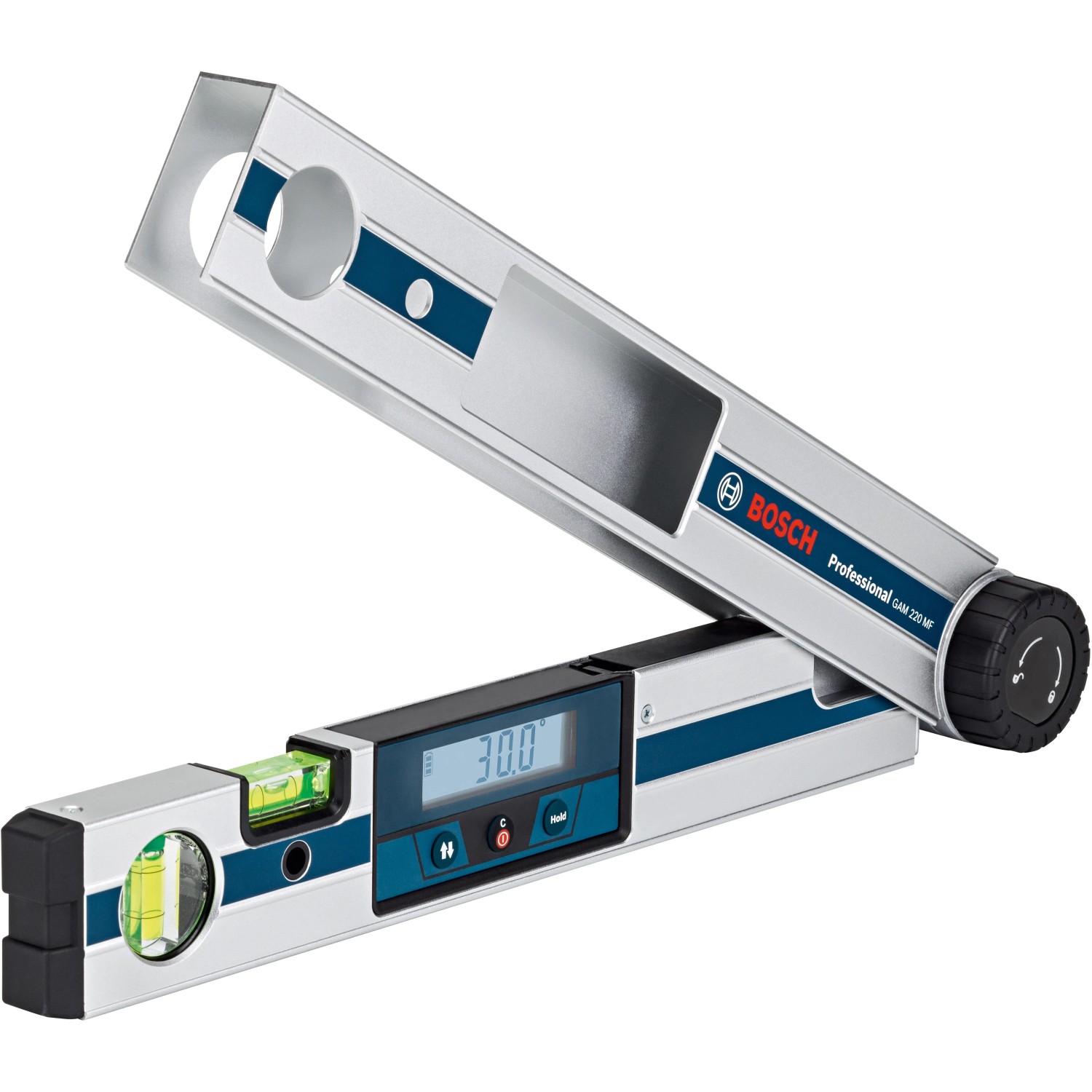 Bosch Professional Digitálny uhlomer + lišta GAM 220 MF nakúpiť v OBI