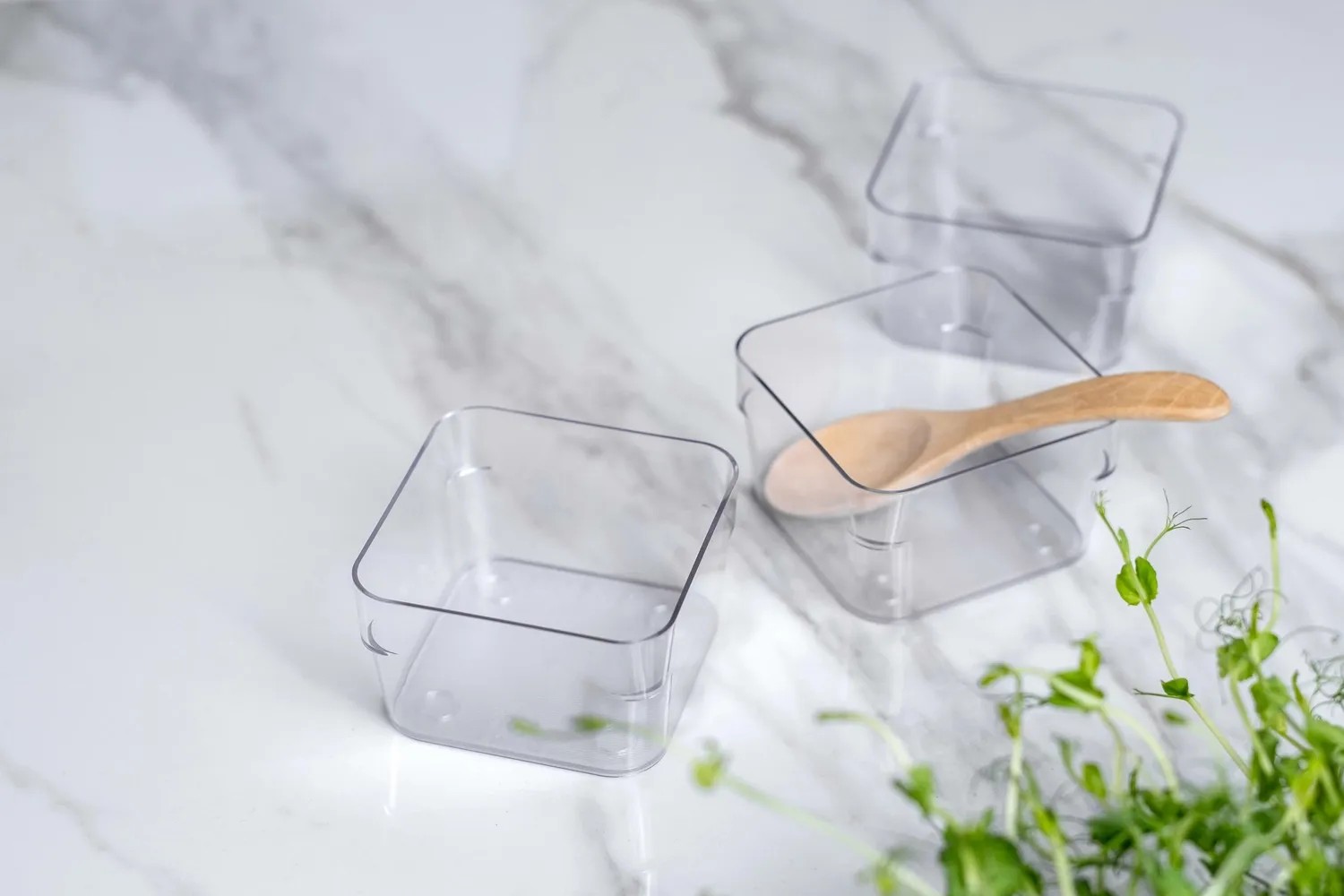 SmartStore Organizér Compact Sort priehľadný 10 x 10 x 6 cm