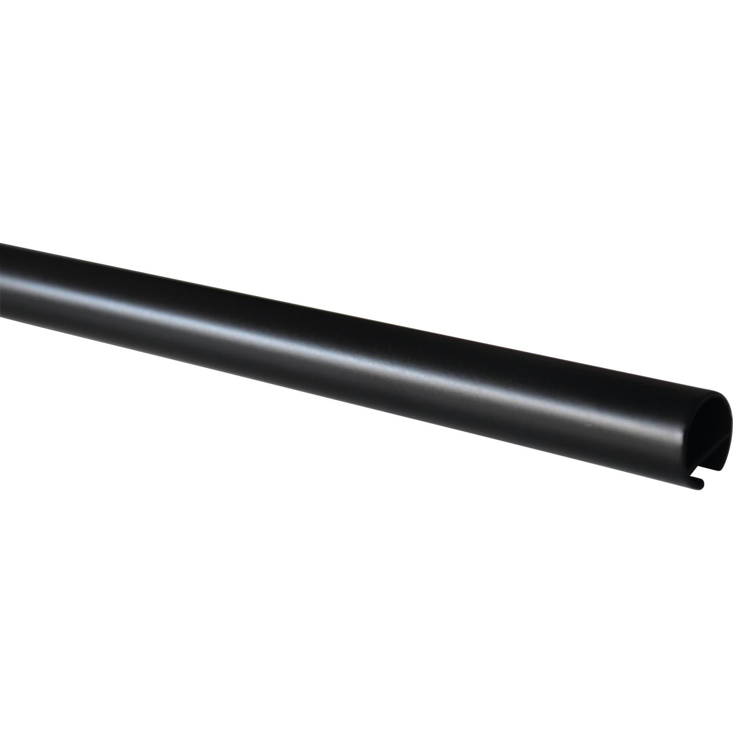 Gardinia Garniža s vnútornou drážkou Chicago, čierna matná, pr. 2 cm ...